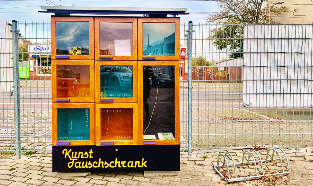 Kunst-Tausch-Schrank in Leipzig | originell & einzigartig