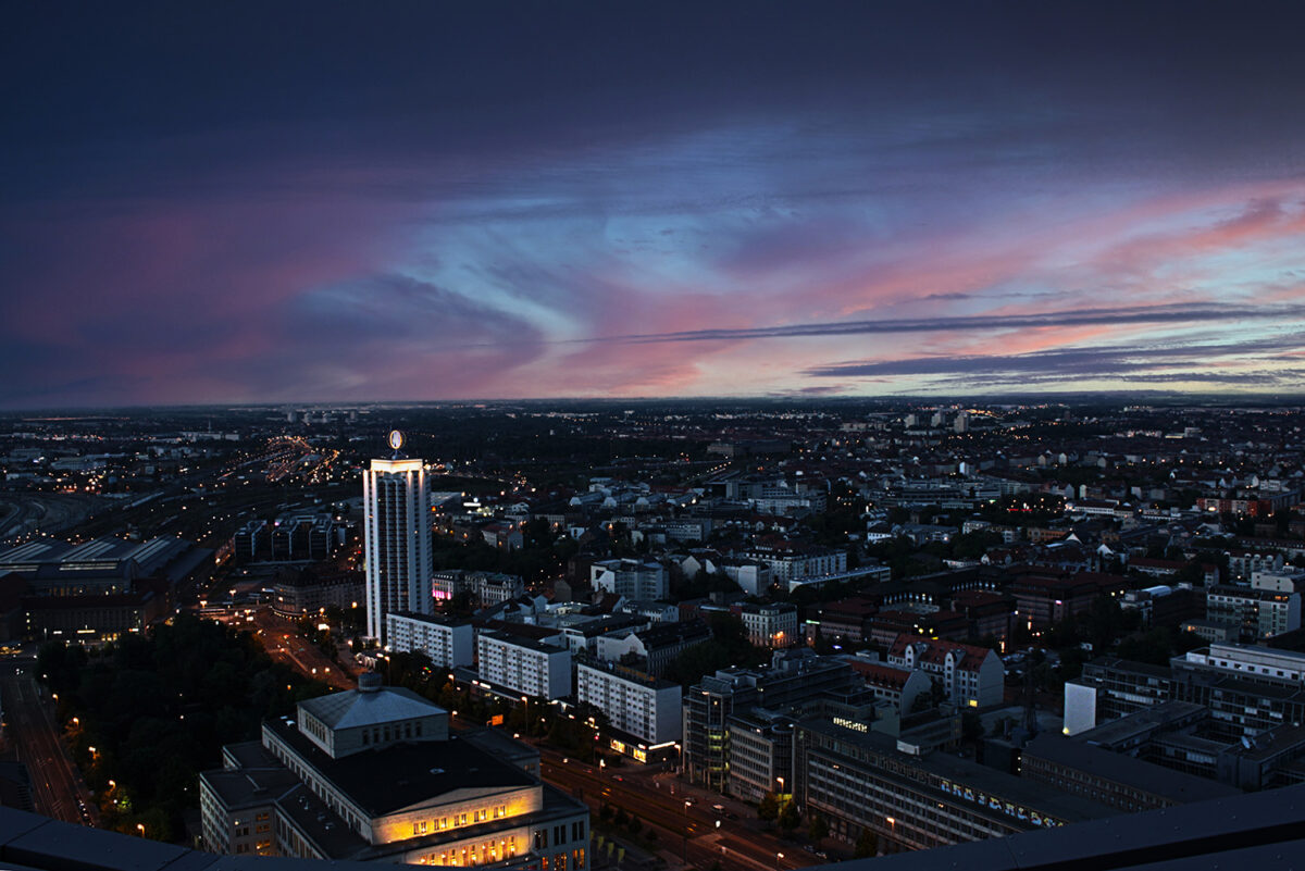 Uniriese Leipzig | Aussichtsplattform Panorama Tower